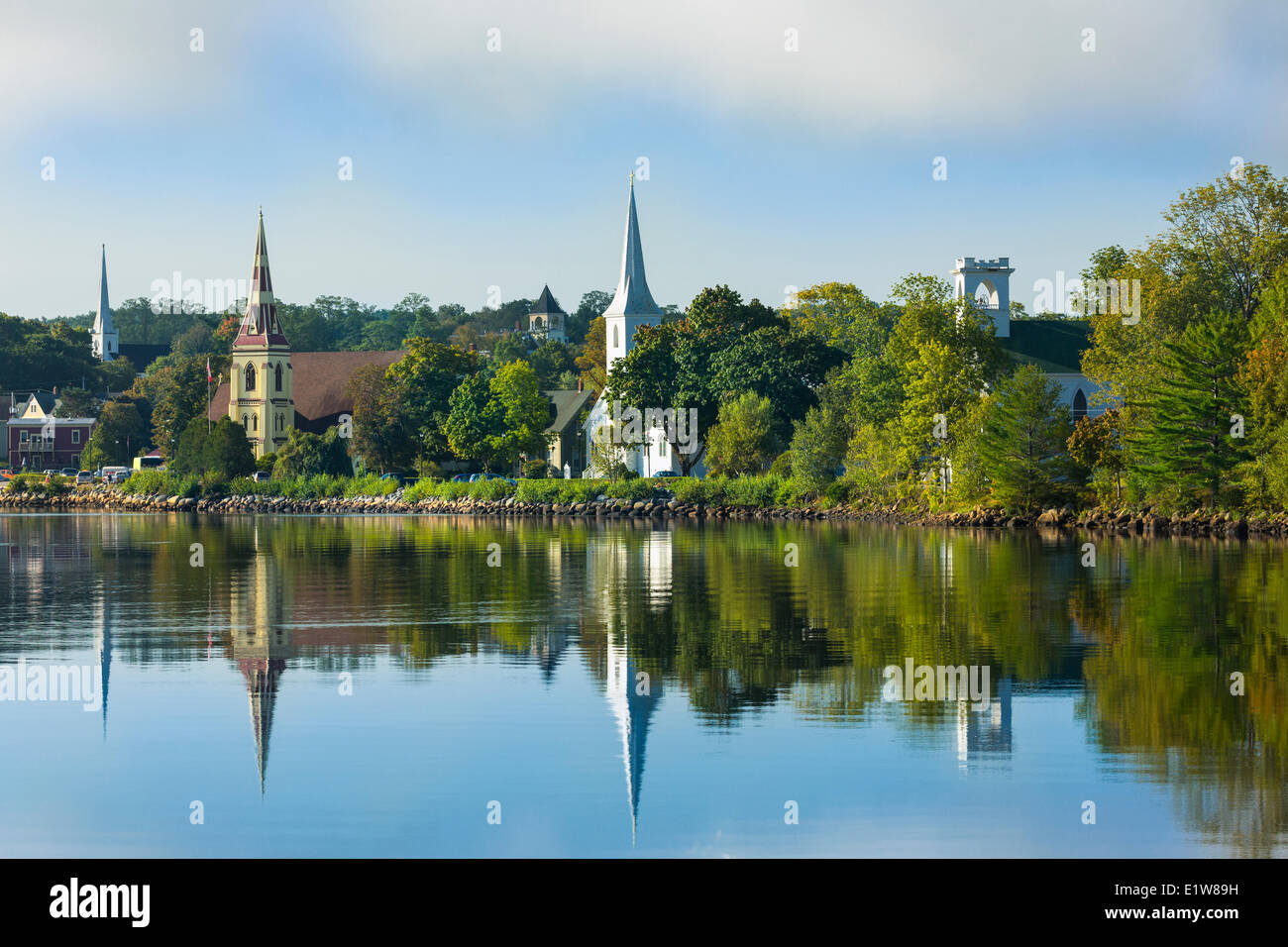 Mahone Bay, Nova Scotia, Canada Stock Photo - Alamy