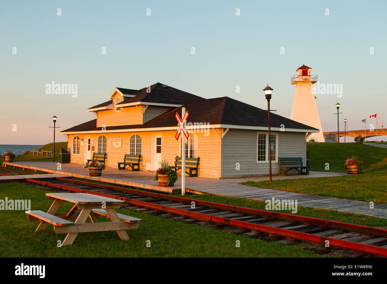 PEI Marine/Rail Museum, Port Borden Railstation Park, Borden, Prince ...