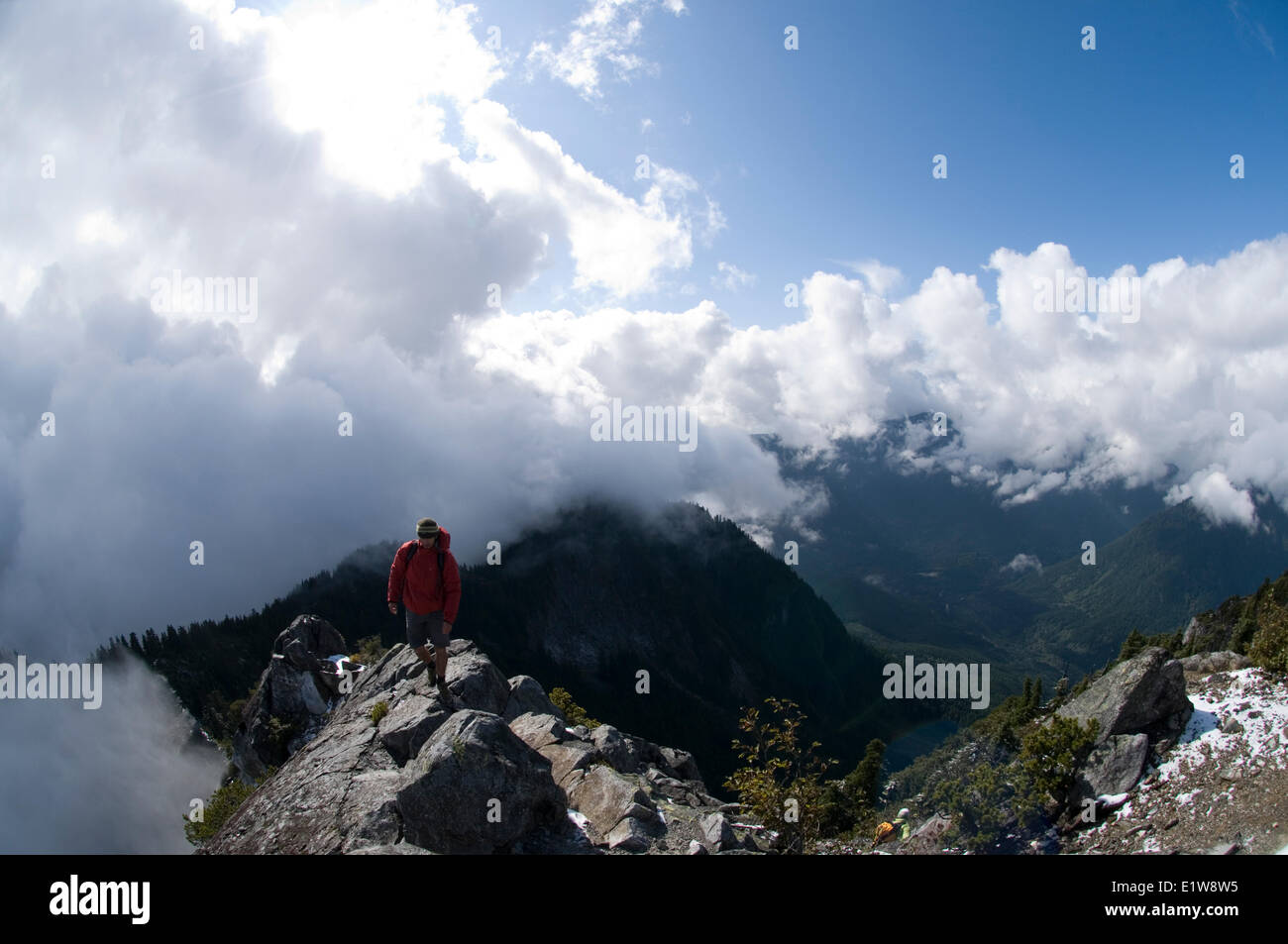 Hiking the Alpine Trail to Crown Mountain from Grouse Mountain, North ...