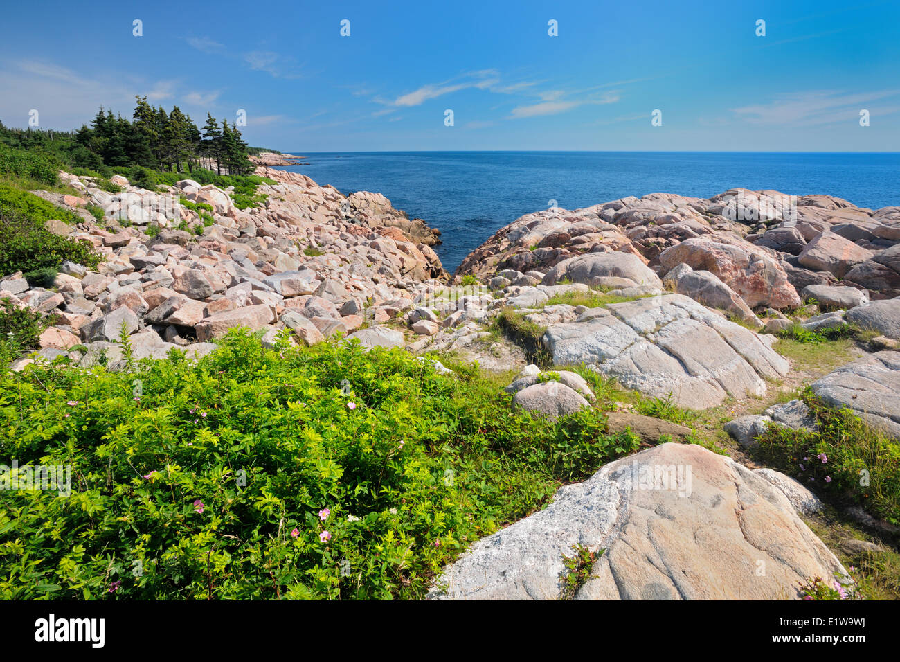Rocky shoreline on cabot trail at lakies cove hi-res stock photography ... Rocky shoreline on cabot trail at lakies cove hi-res stock photography ...