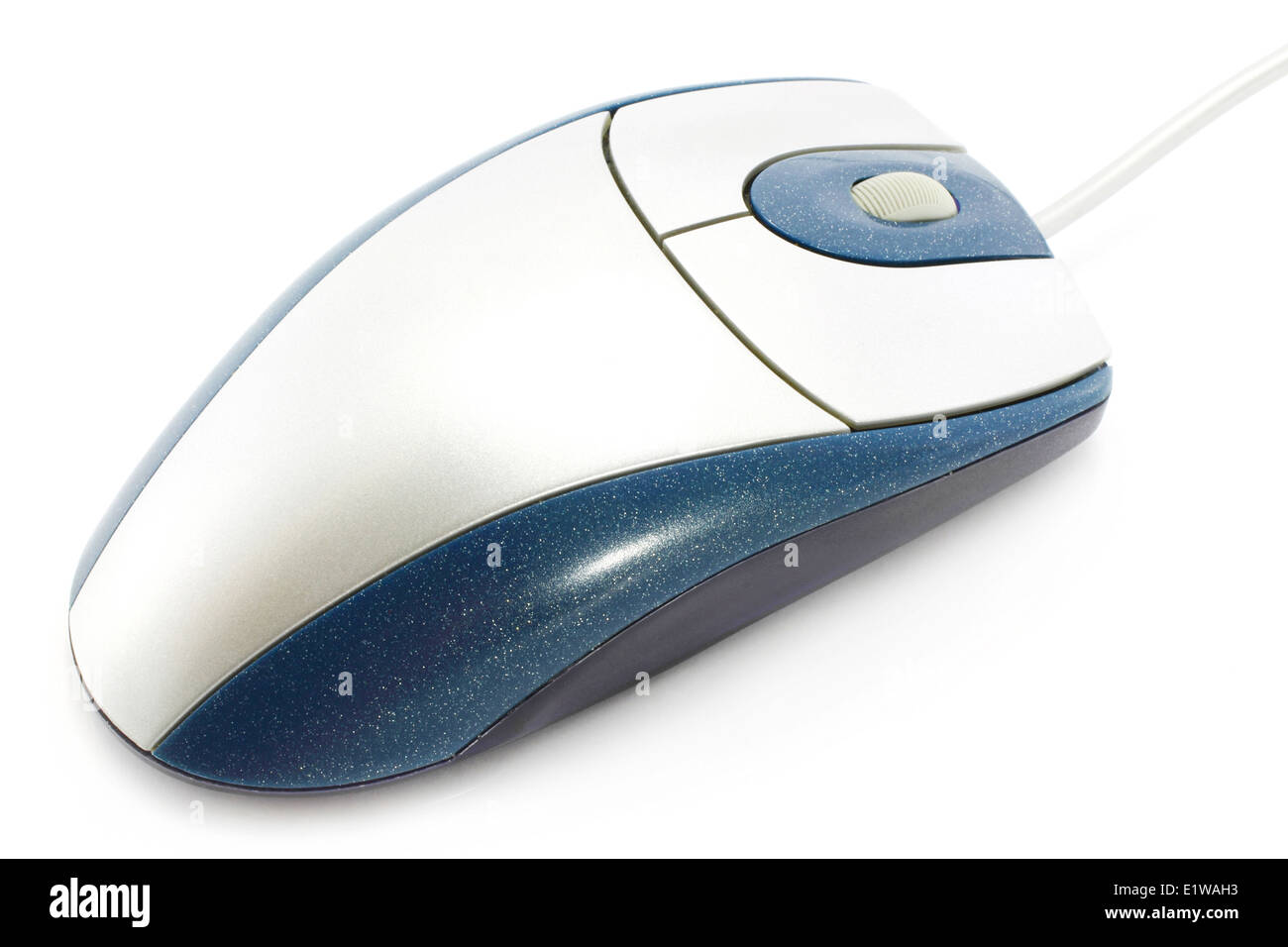 Computer mouse on a white background Stock Photo - Alamy