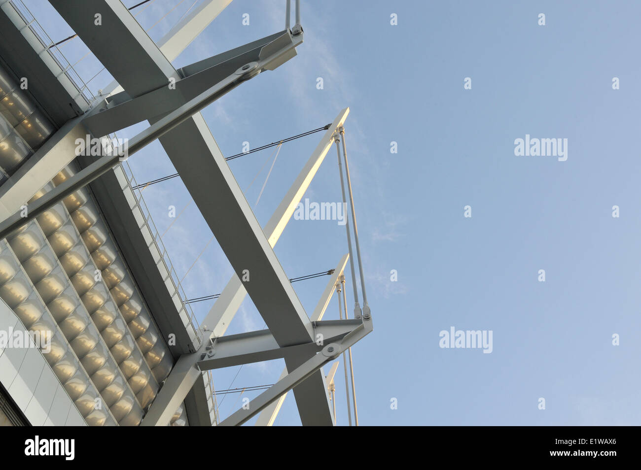 Structure of new retractable roof hi-res stock photography and images ...