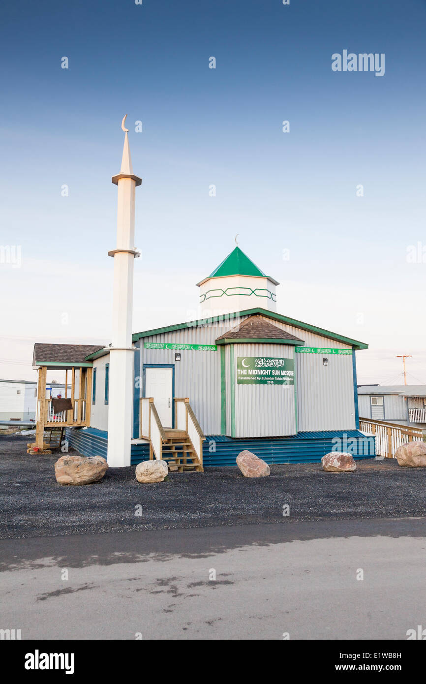 Midnight sun mosque hi-res stock photography and images - Alamy