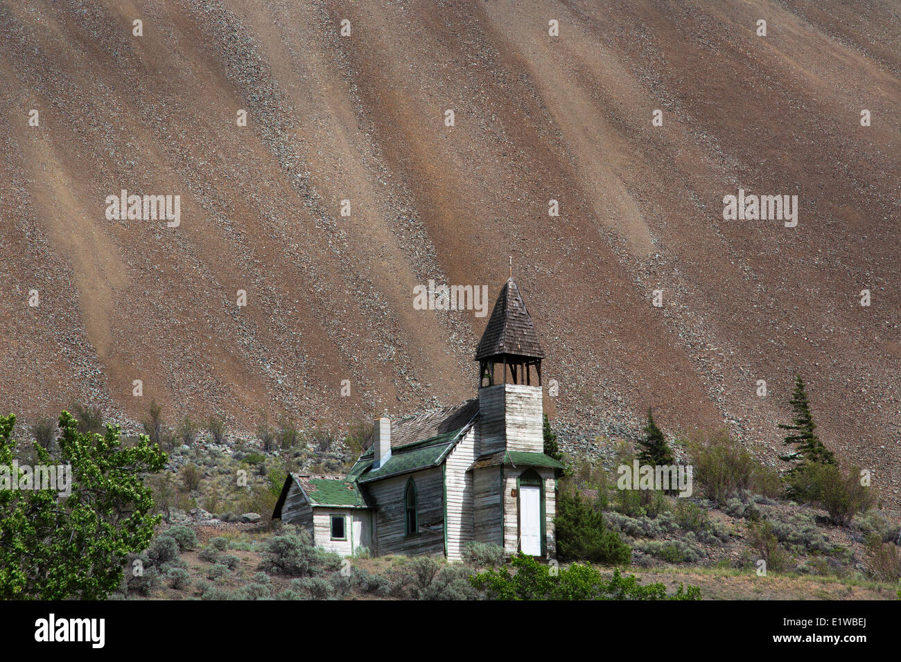 Pokhiest Church, First Nations Church, Thompson River Valley, British ...