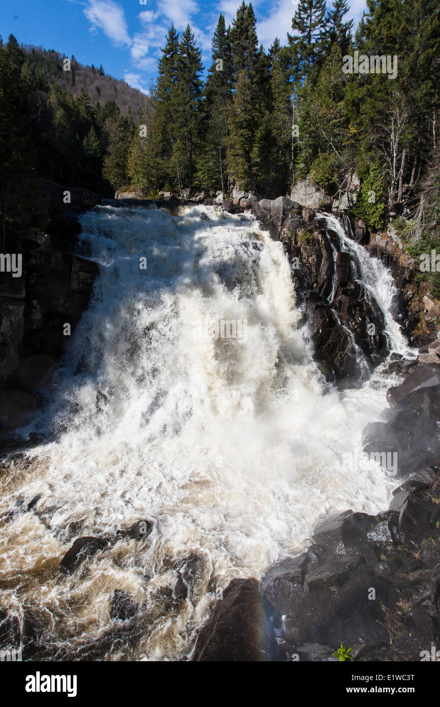 La Chute du Diable or the Devils WaterFall on the Riveire Diable in ...
