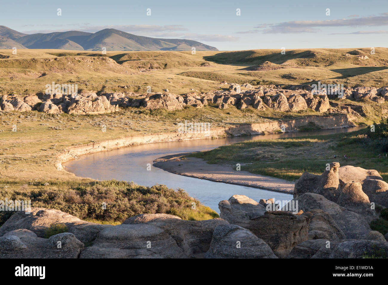 Milk river hills hi-res stock photography and images - Alamy
