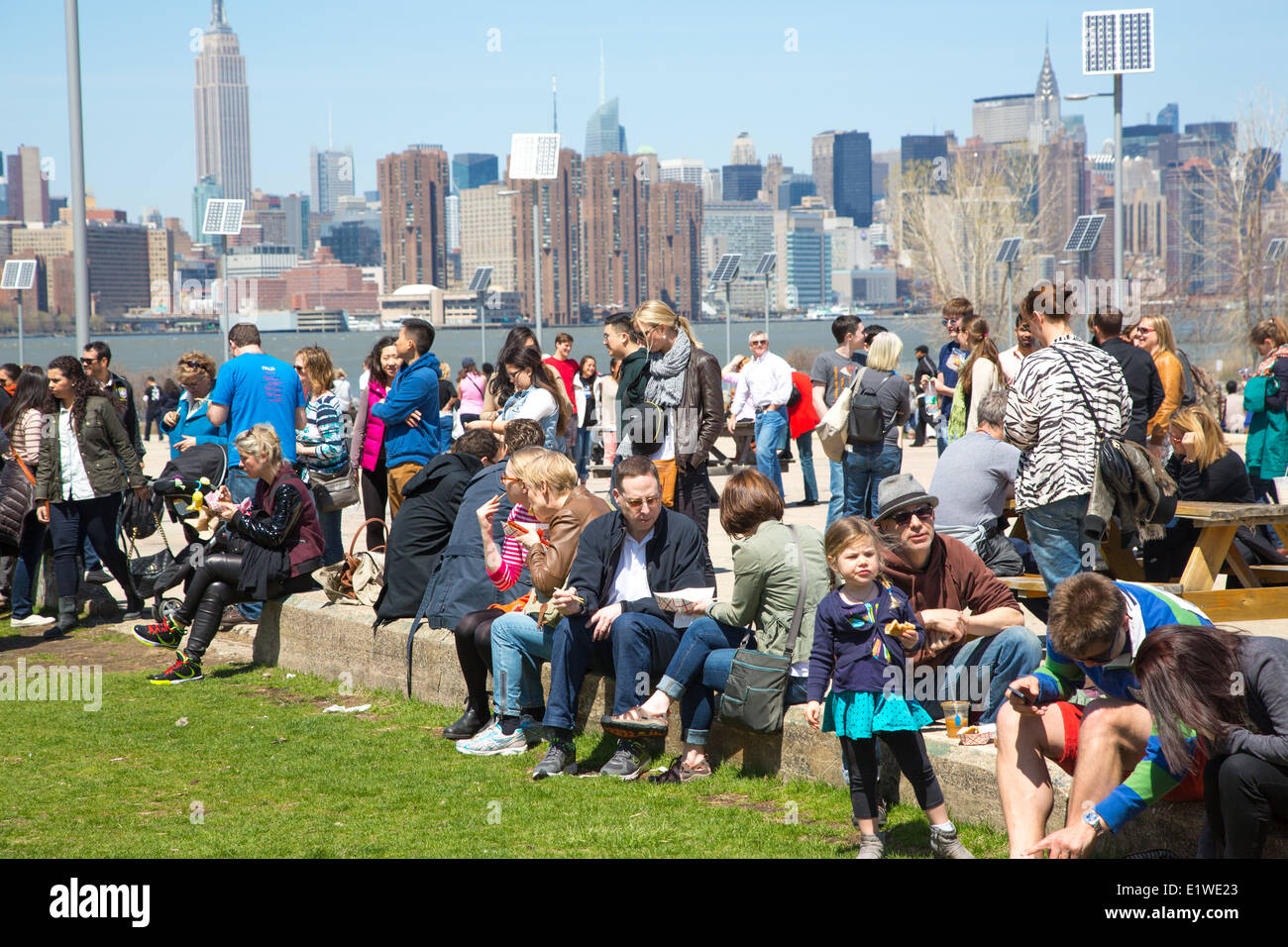 Smorgasburg Brooklyn Flea Food Market NYC Stock Photo - Alamy