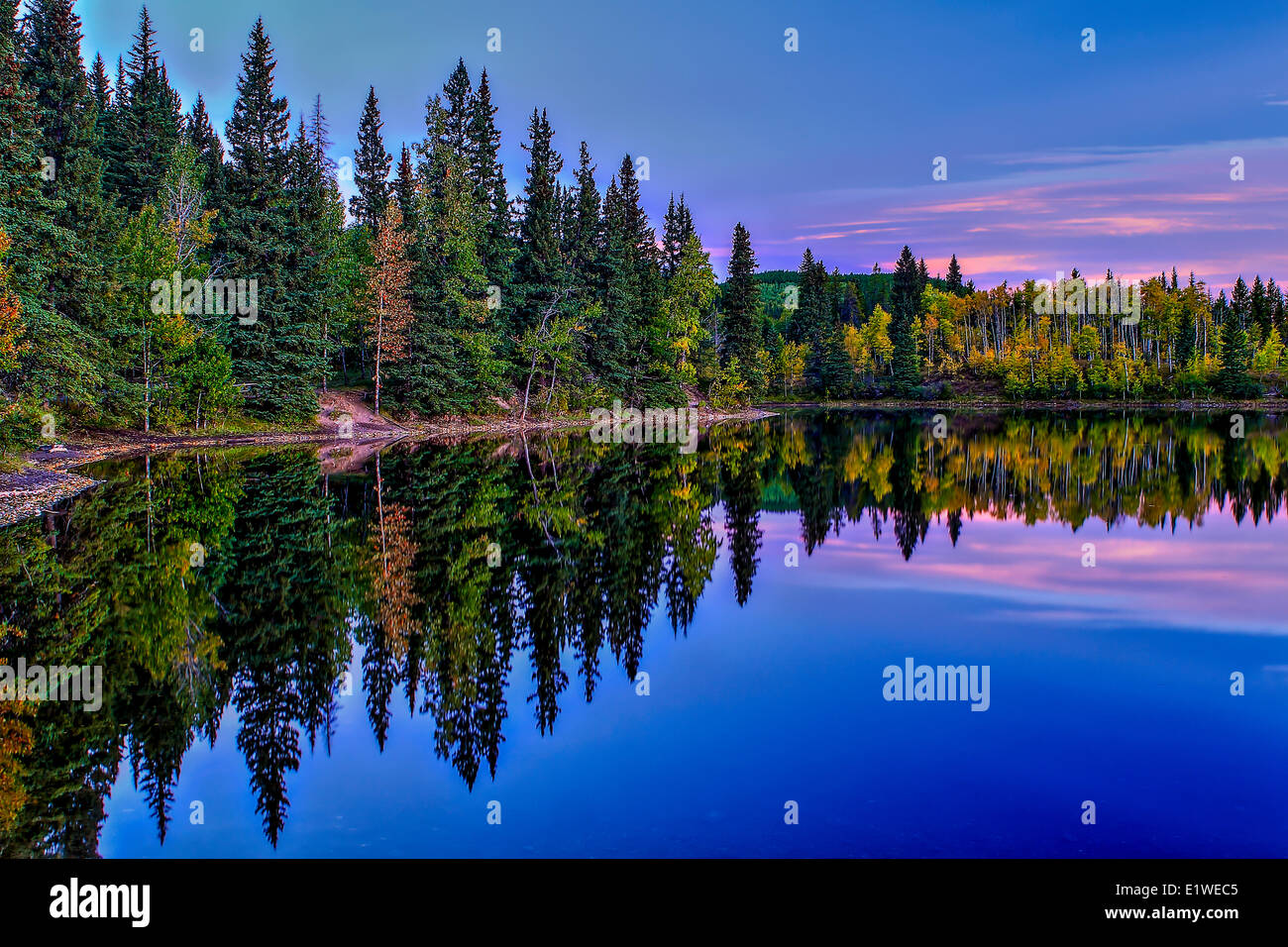 Sibbald lake hi-res stock photography and images - Alamy