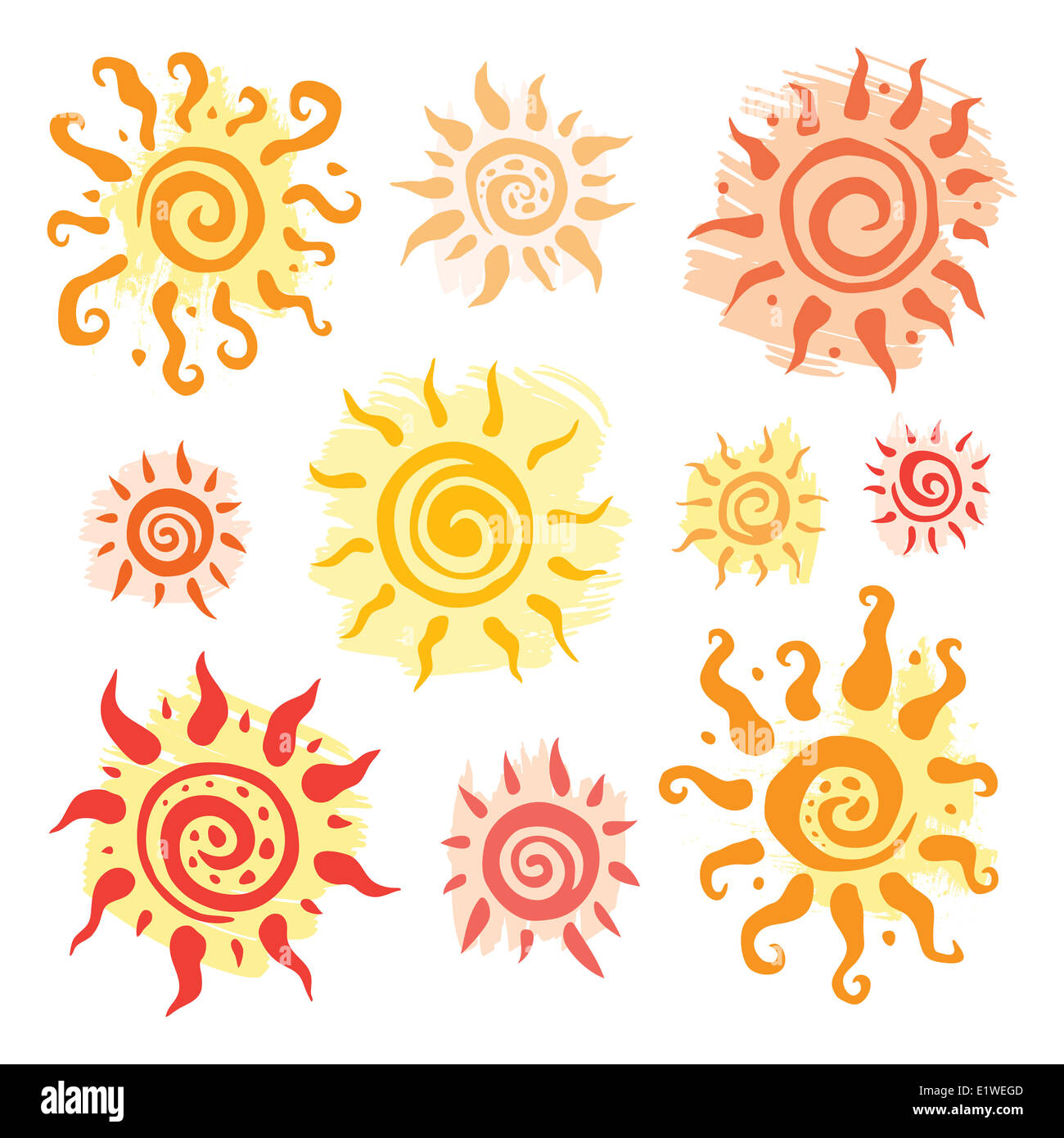 Sun Cut Out Stock Images & Pictures - Alamy