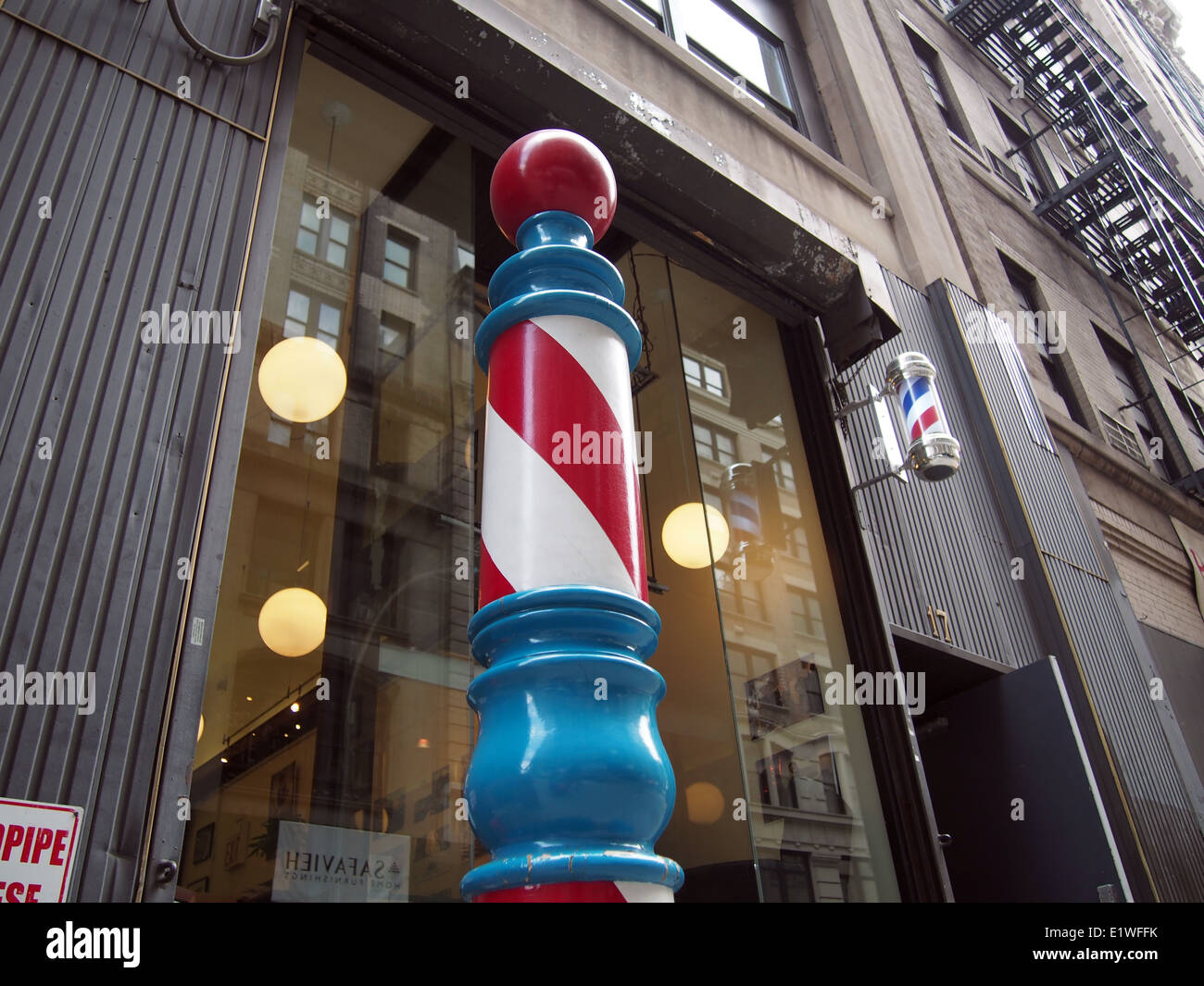 Striped Barber Pole High Resolution Stock Photography and Images - Alamy