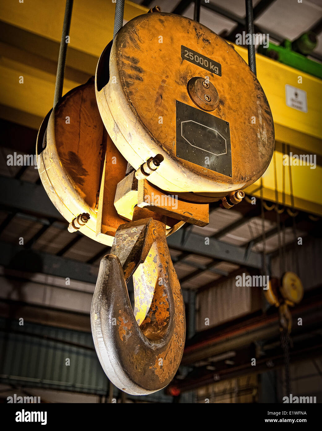 Industrial hoist hi-res stock photography and images - Alamy