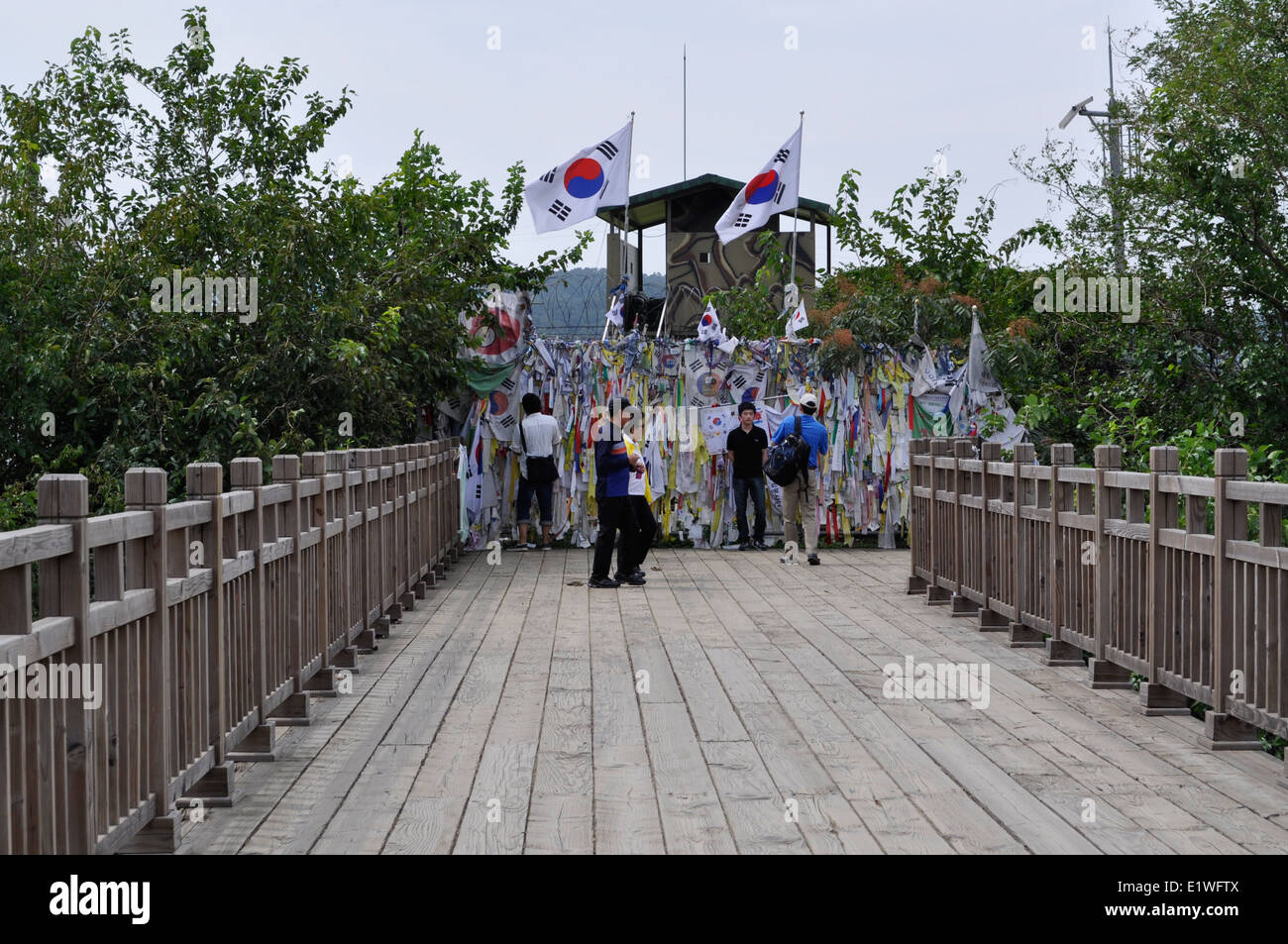 Freedom Bridge,Imjingak park,South Korea Stock Photo - Alamy