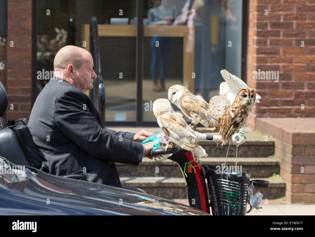 Eccentric scooter hi-res stock photography and images - Alamy