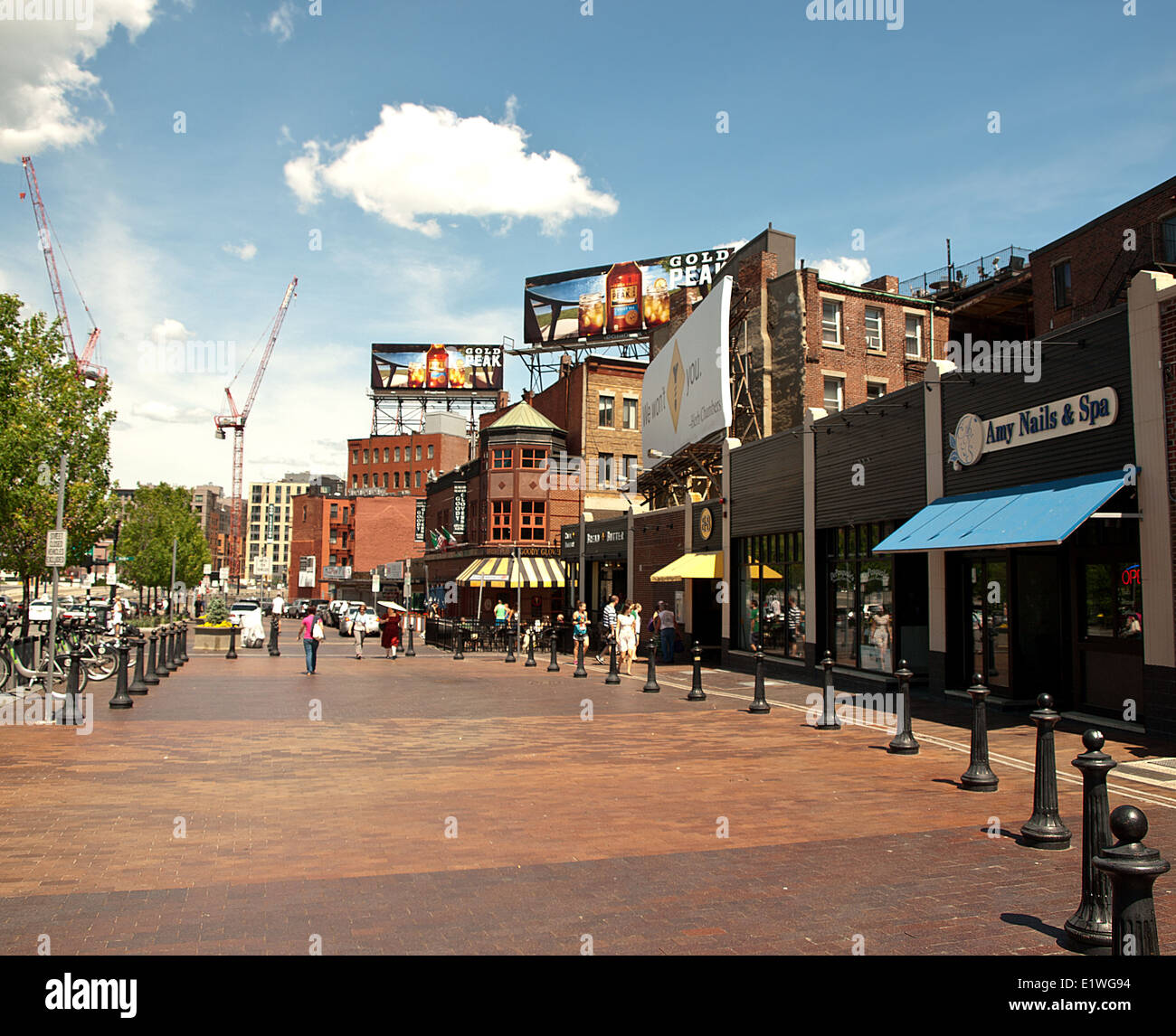 Boston, Massachusetts street scene Stock Photo - Alamy