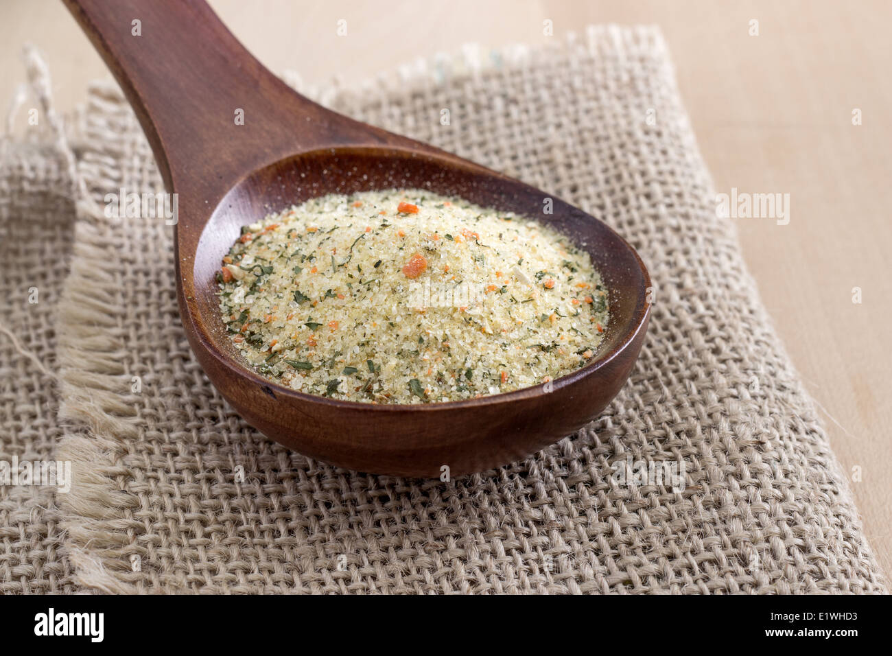 Vegetables and spices dried condiment, close up Stock Photo - Alamy
