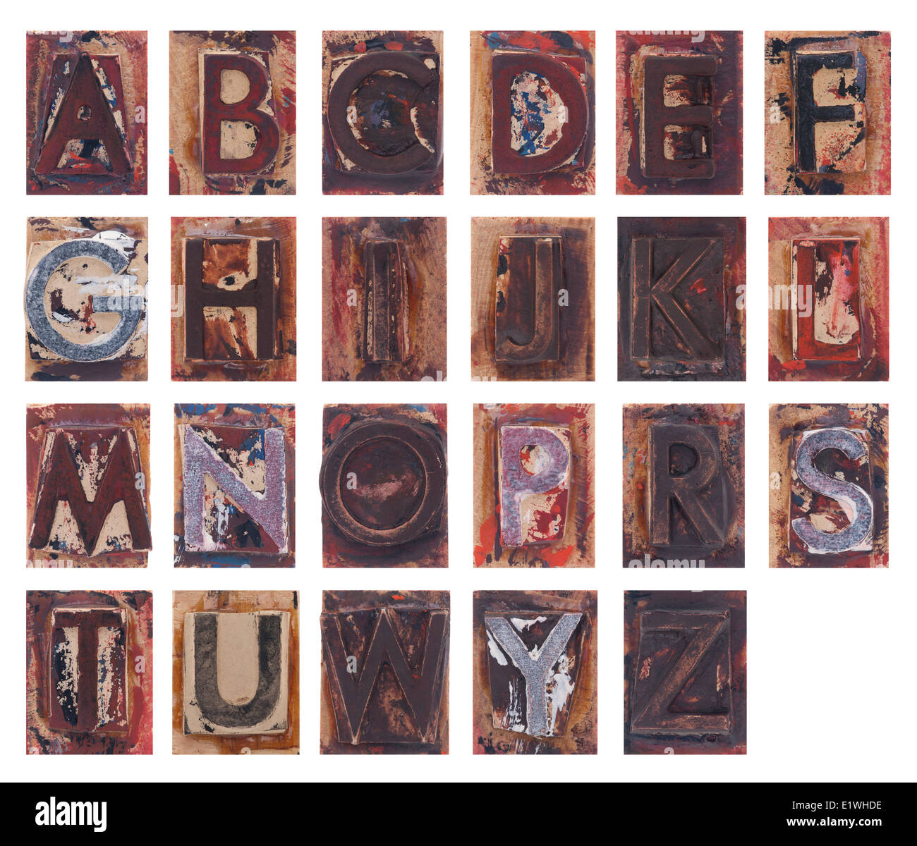 Wooden blocks set on Cut Out Stock Images & Pictures - Alamy