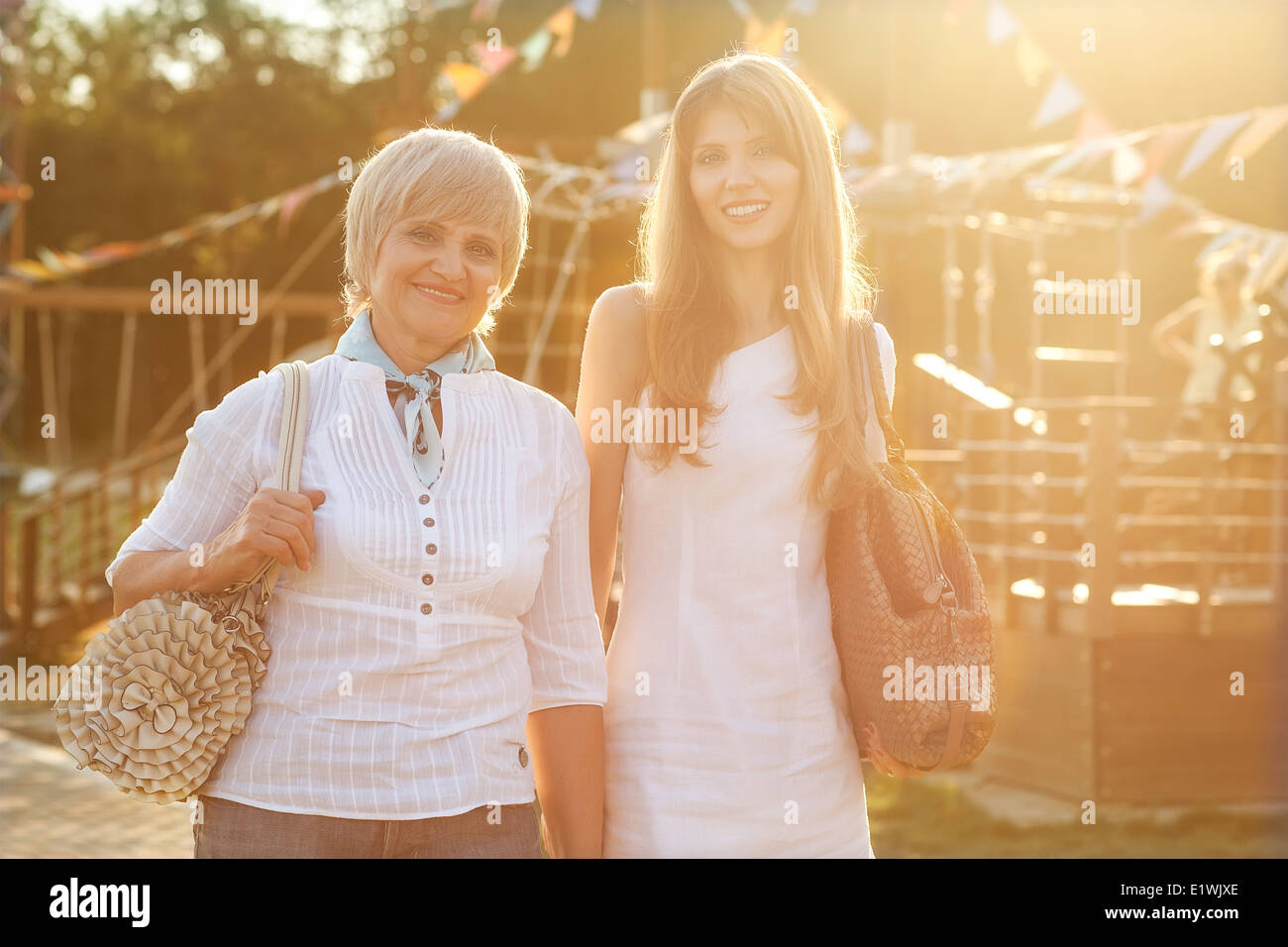 Had been looking after his daughter while her mother hi-res stock ...