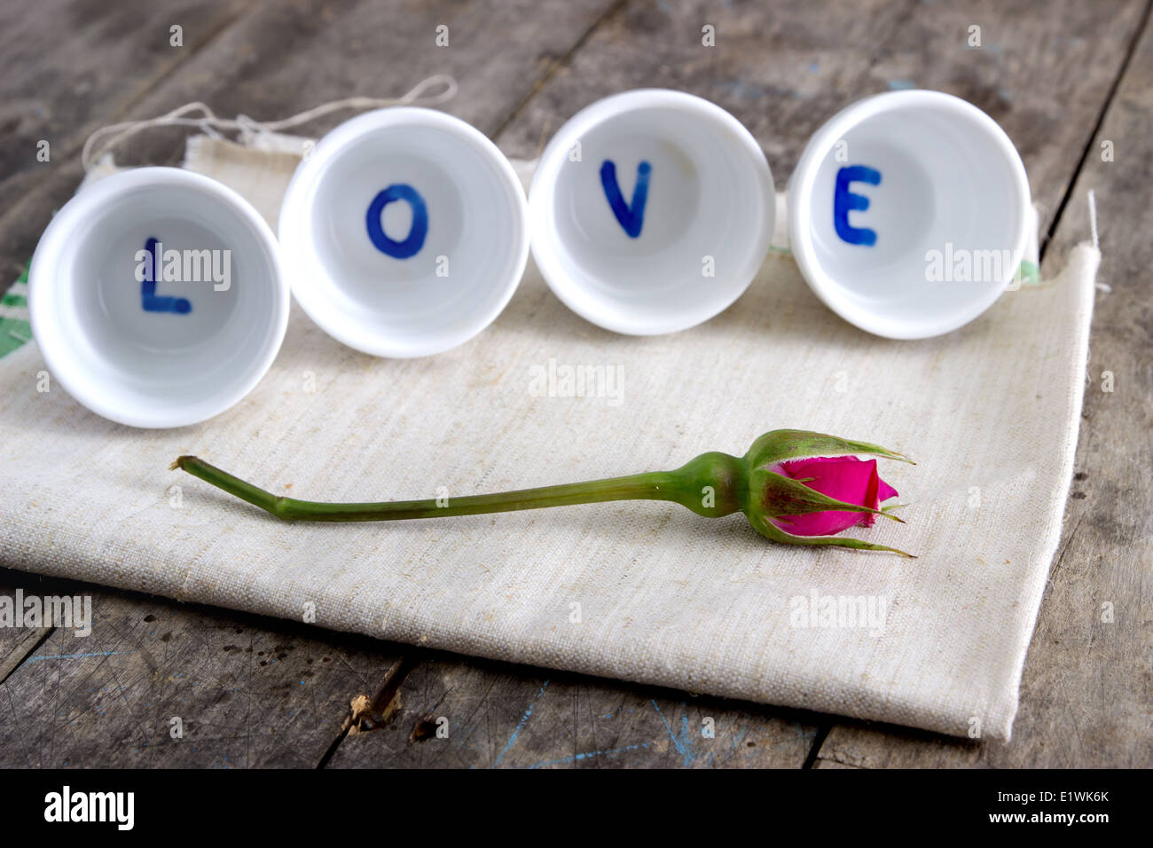 Love word alphabet gift hi-res stock photography and images - Alamy