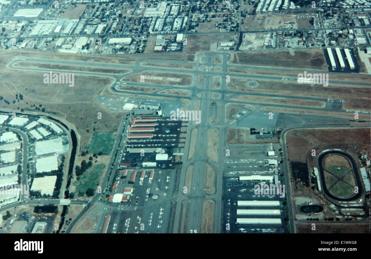 Gillespie Field, located in El Cajon, California, is a historic airport ...