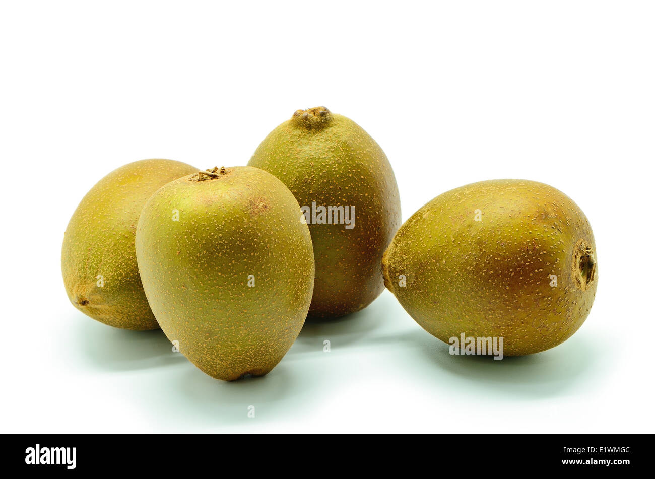 Ripe Kiwi fruit, isolated on a white background Stock Photo - Alamy