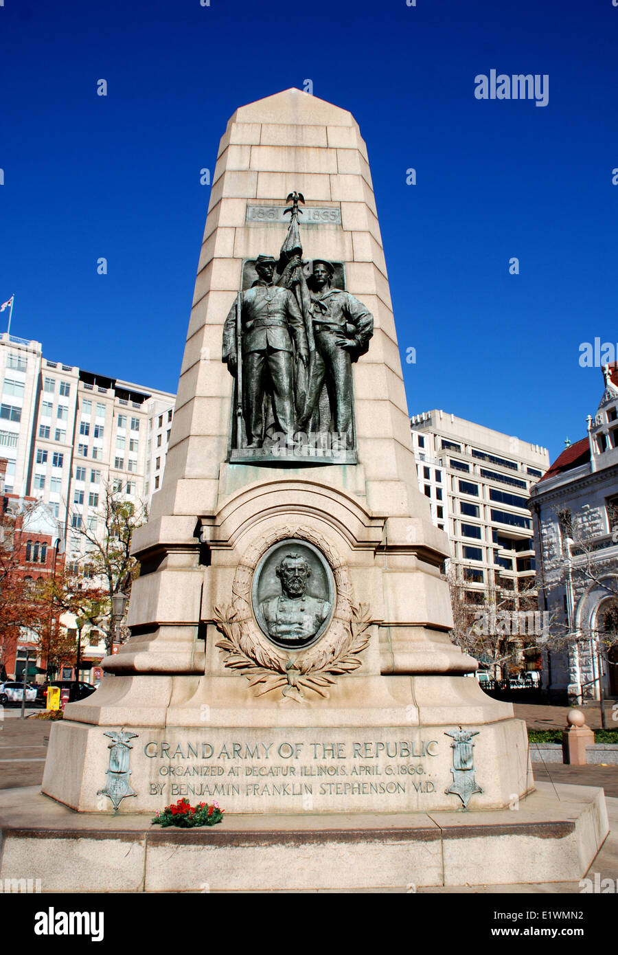 Washington, DC: The Grand Army of the Republic Memorial on Pennsylvania ...