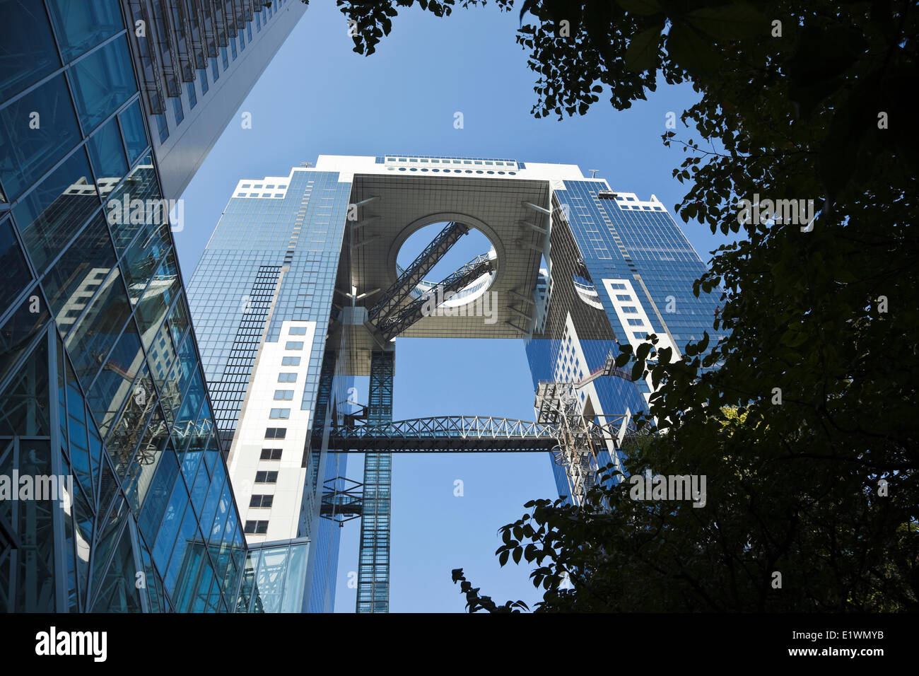 One of Osaka's most recognizable landmarks, the Umeda Sky Building ...