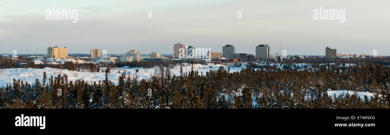 The city of Yellowknife, Northwest Territories, Canada Stock Photo - Alamy