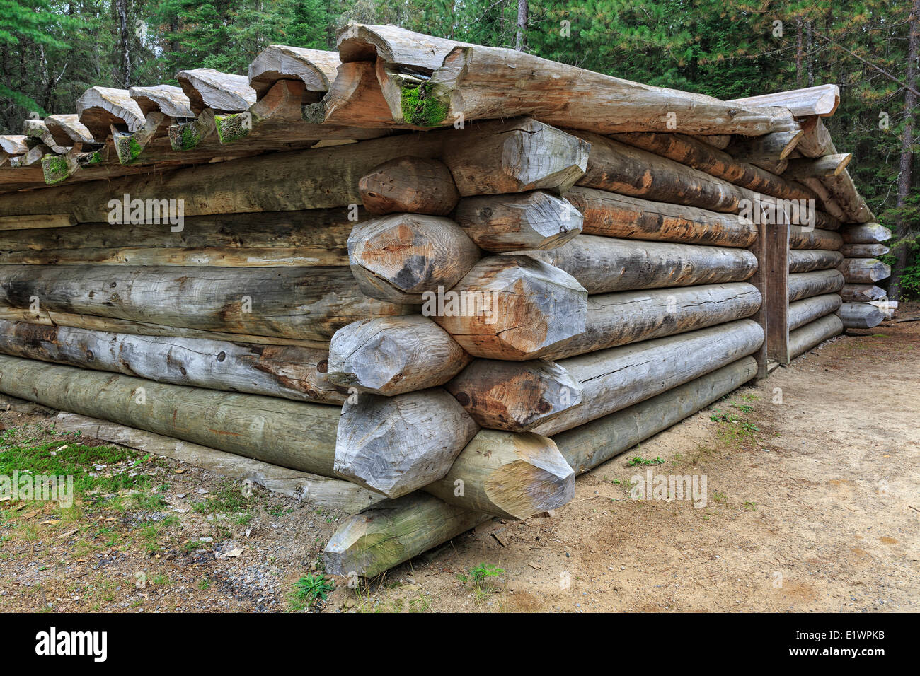 Logging camp canada hi-res stock photography and images - Alamy