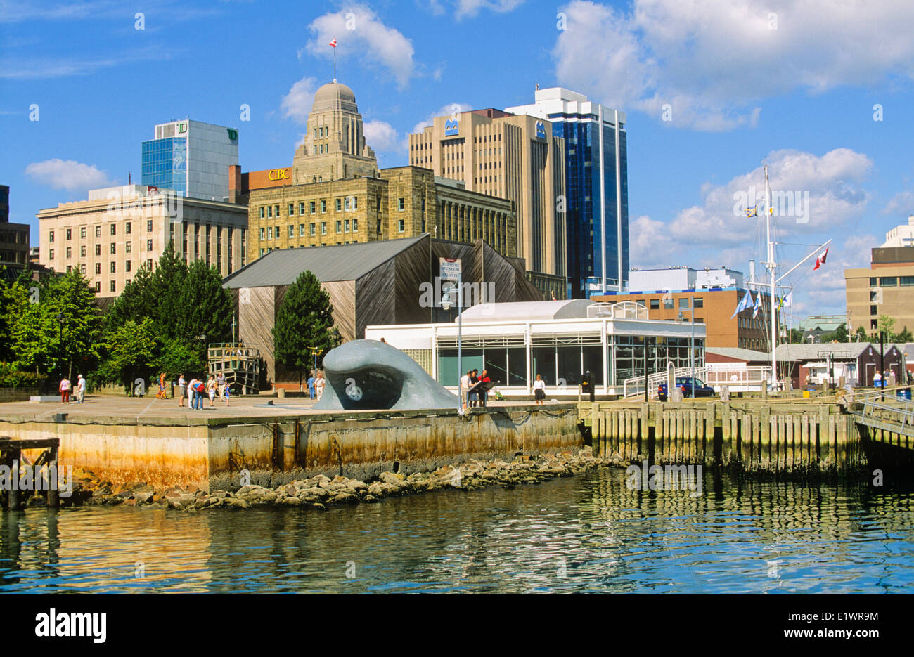 HMCS Sackville, Canada's Naval Memorial, Halifax waterfront, Nova ...