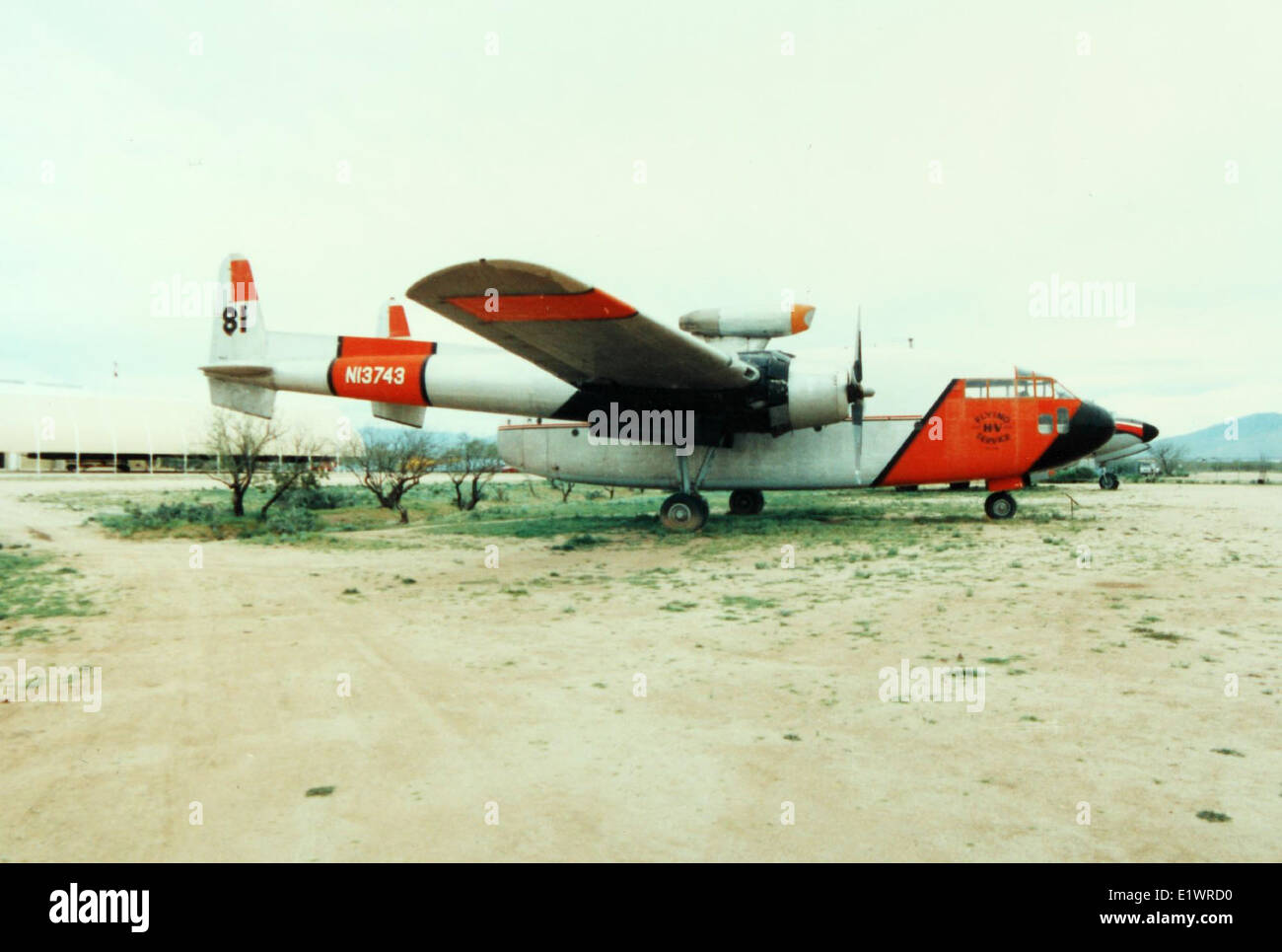 The C-119 Flying Boxcar, seen at the Pima County Air Museum, is a ...