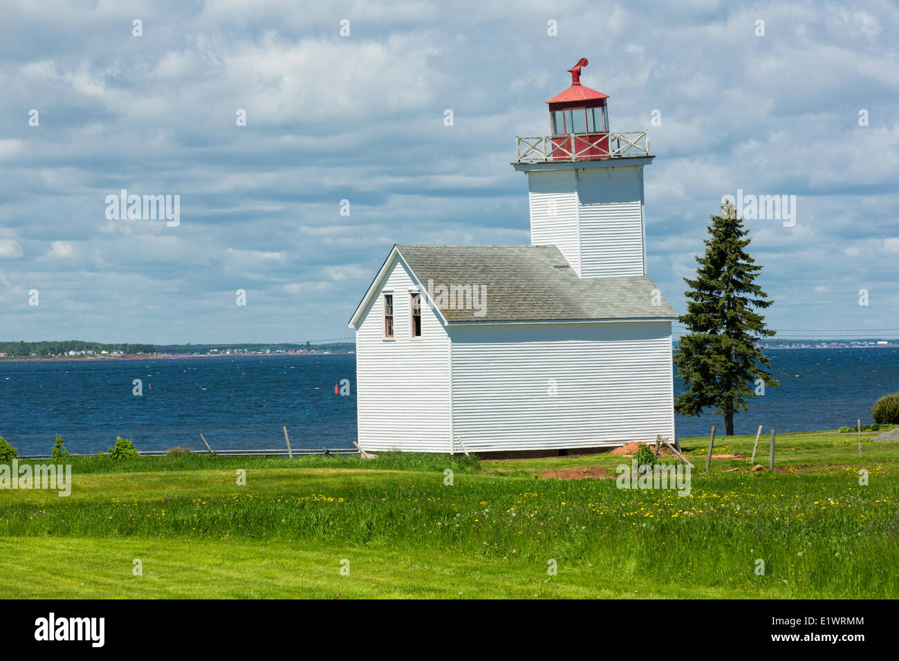 Lighthouse, Pugwash Point Road, Pugwash, Nova Scotia, Canada Stock ...