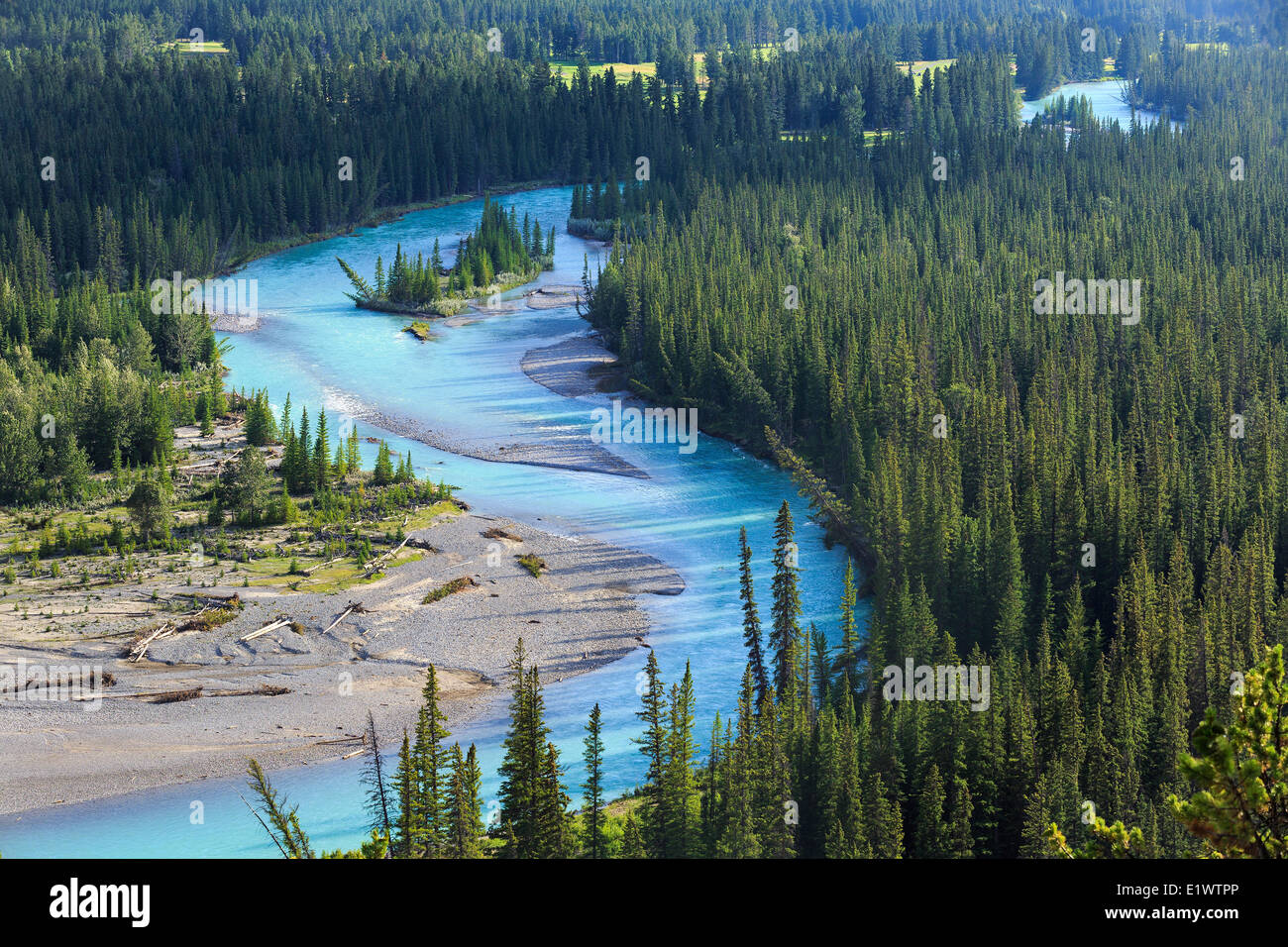 Banff national park view hi-res stock photography and images - Alamy