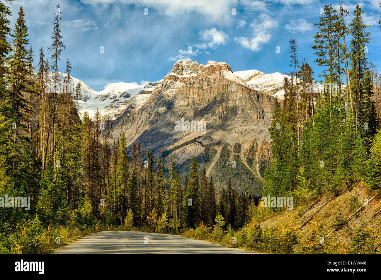 Mount Burgess, Yoho National Park, British Columbia, Canada Stock Photo ...