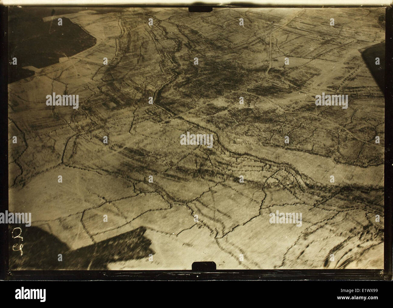 Aerial views from World War I highlight the changing nature of warfare ...