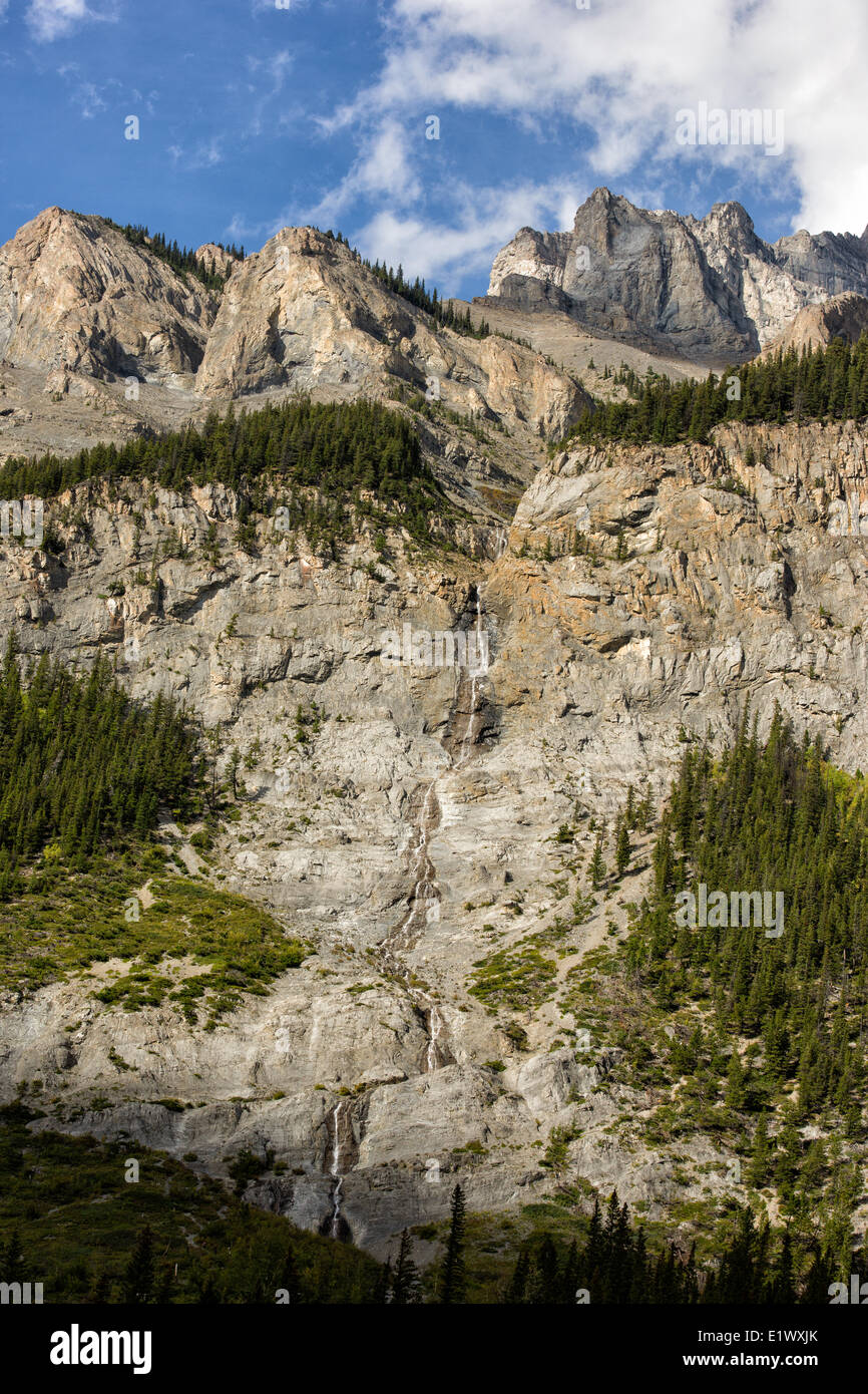 Waterfall, Cascade Mountain, Banff National Park, Alberta, Canada Stock Photo - Alamy
