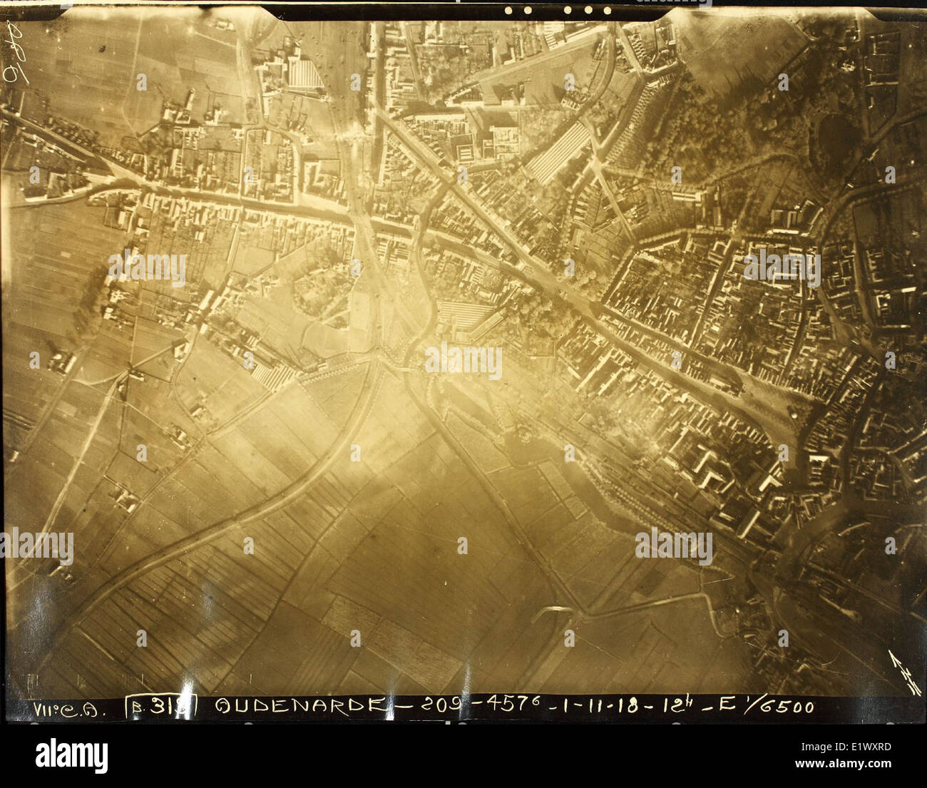 Aerial perspective of trenches hi-res stock photography and images - Alamy