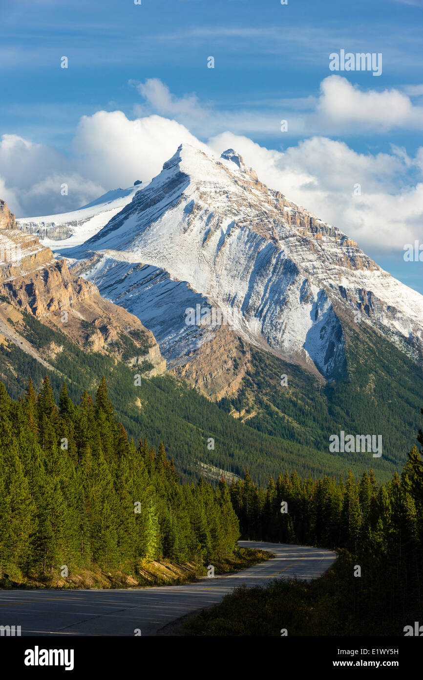Mount Hector, Icefield Parkway, Banff National Park, Alberta, Canada ...