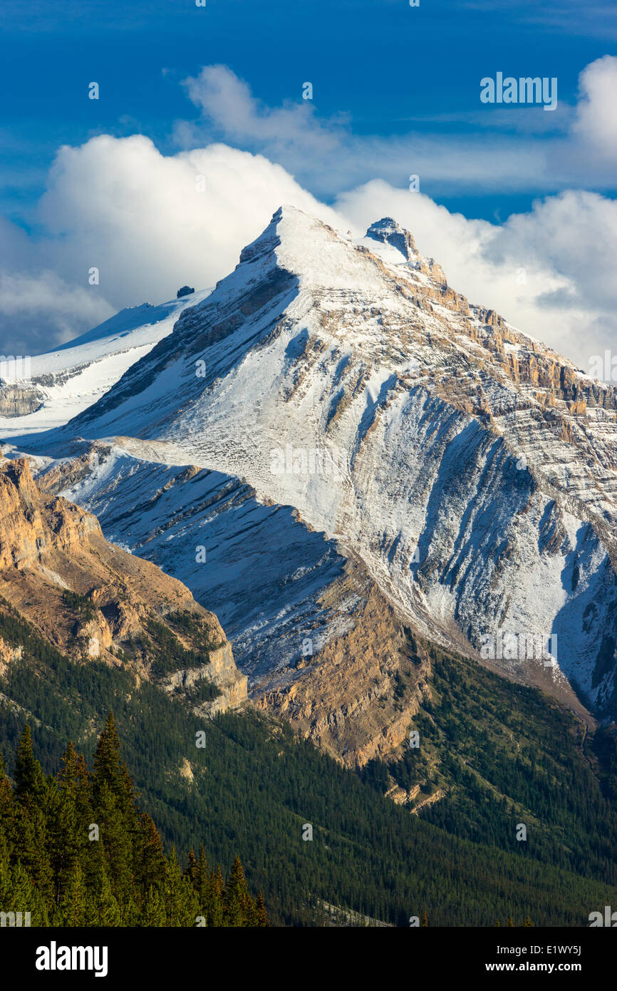 Mount Hector, Icefield Parkway, Banff National Park, Alberta, Canada ...