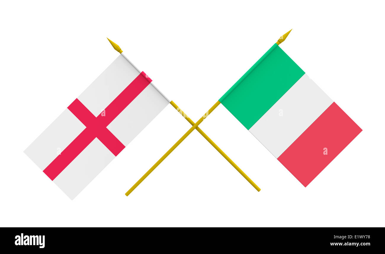 England italy Cut Out Stock Images & Pictures - Alamy