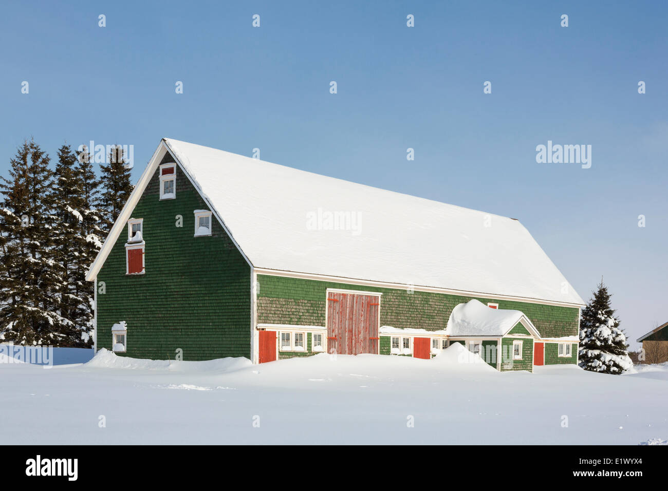 Farm, Burlington, Prince Edward Island, Canada Stock Photo - Alamy