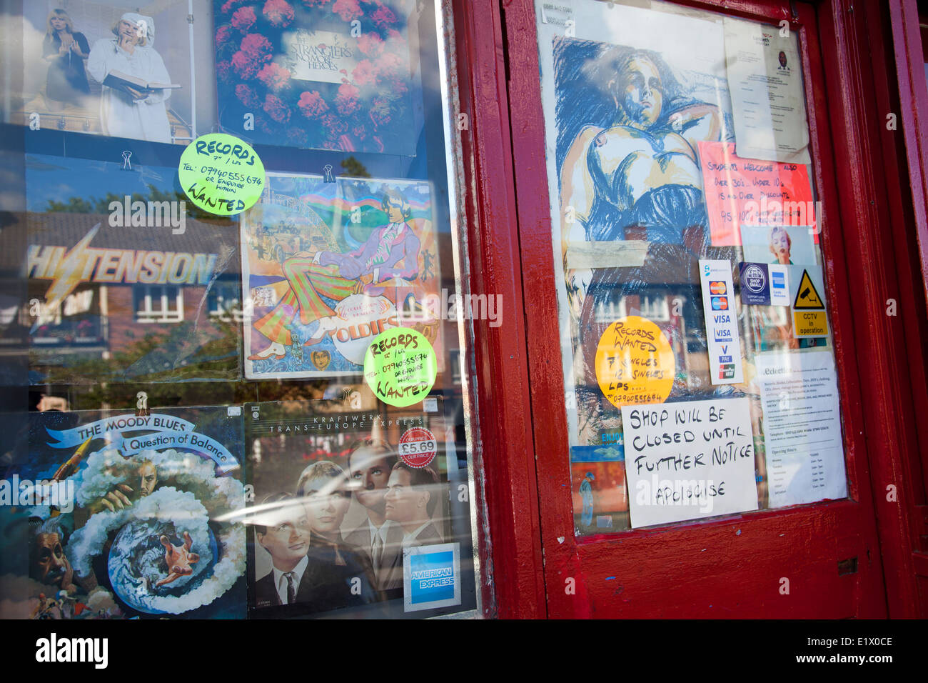 Record Store Window High Resolution Stock Photography and Images - Alamy