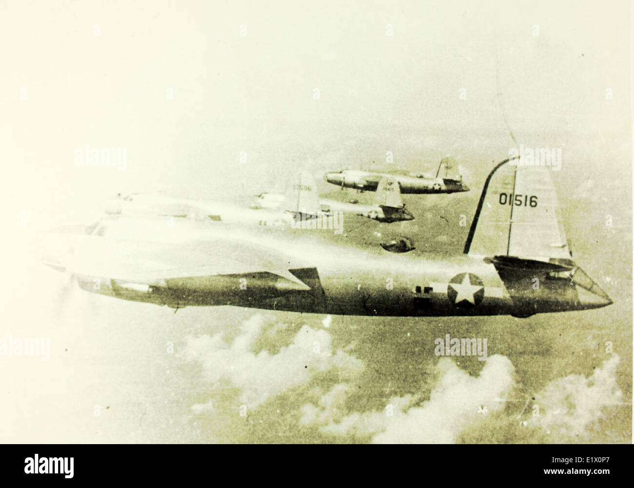 This image from the World War II era shows the B-26 aircraft used by ...