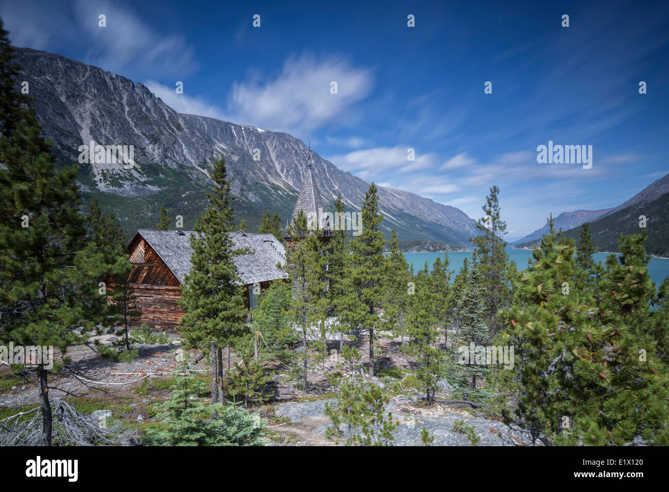 St. Andrews Presbyterian Church in Bennett, British Columbia. A ...