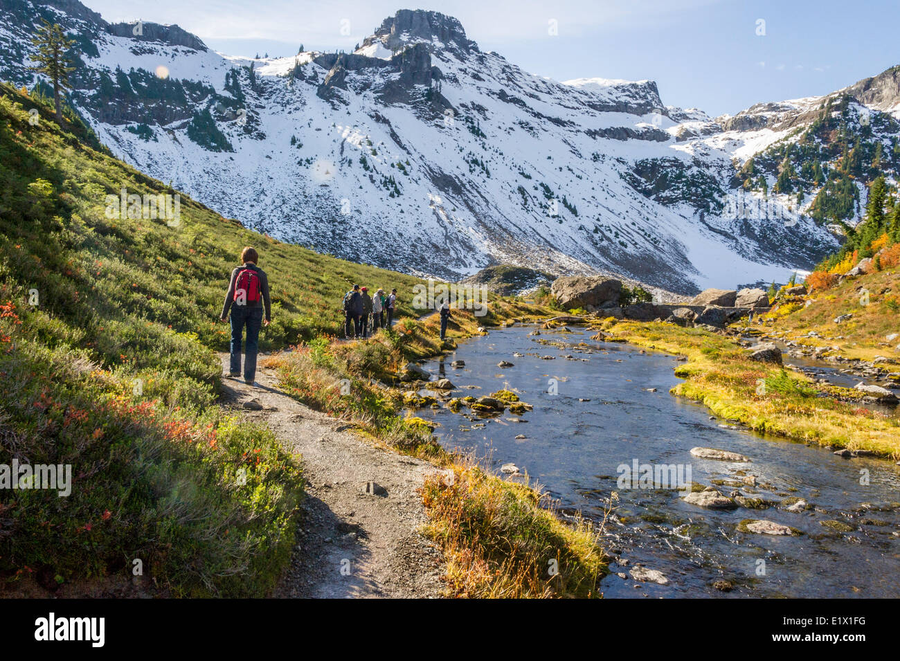 Mount baker trail hi-res stock photography and images - Alamy