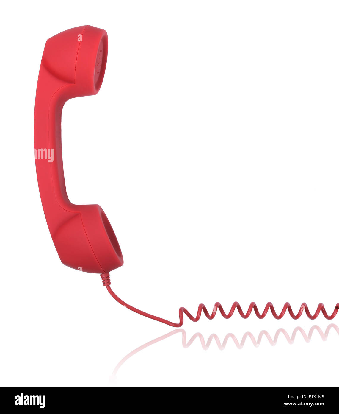 calling concept isolated on a white background Stock Photo - Alamy