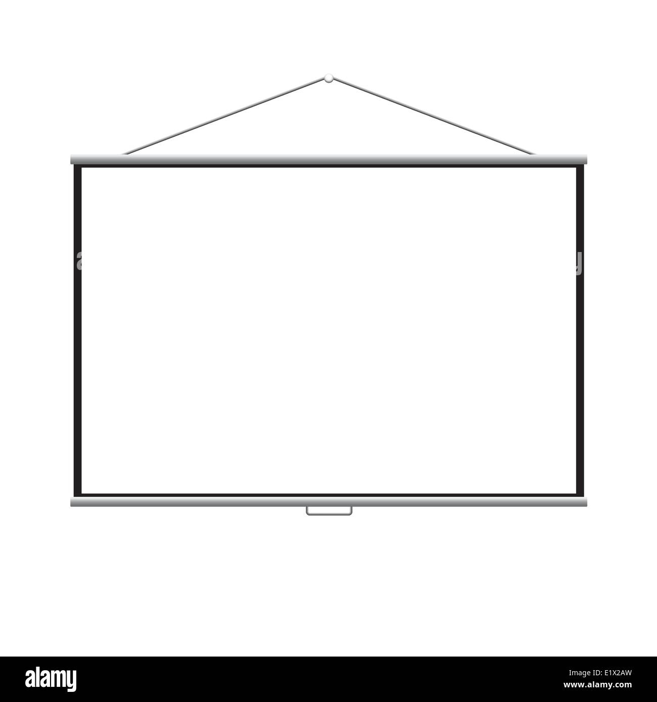 White projector backdrop Cut Out Stock Images & Pictures - Alamy