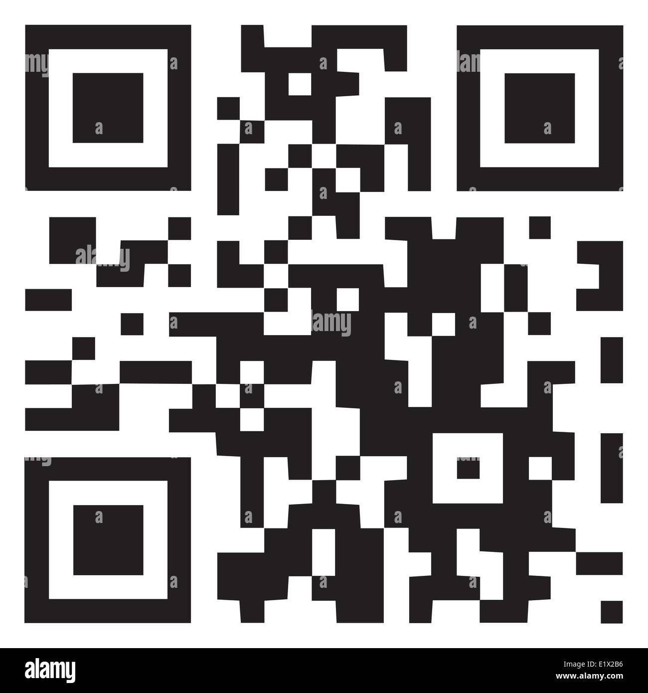 qr code vector eps10 Stock Vector Image & Art - Alamy