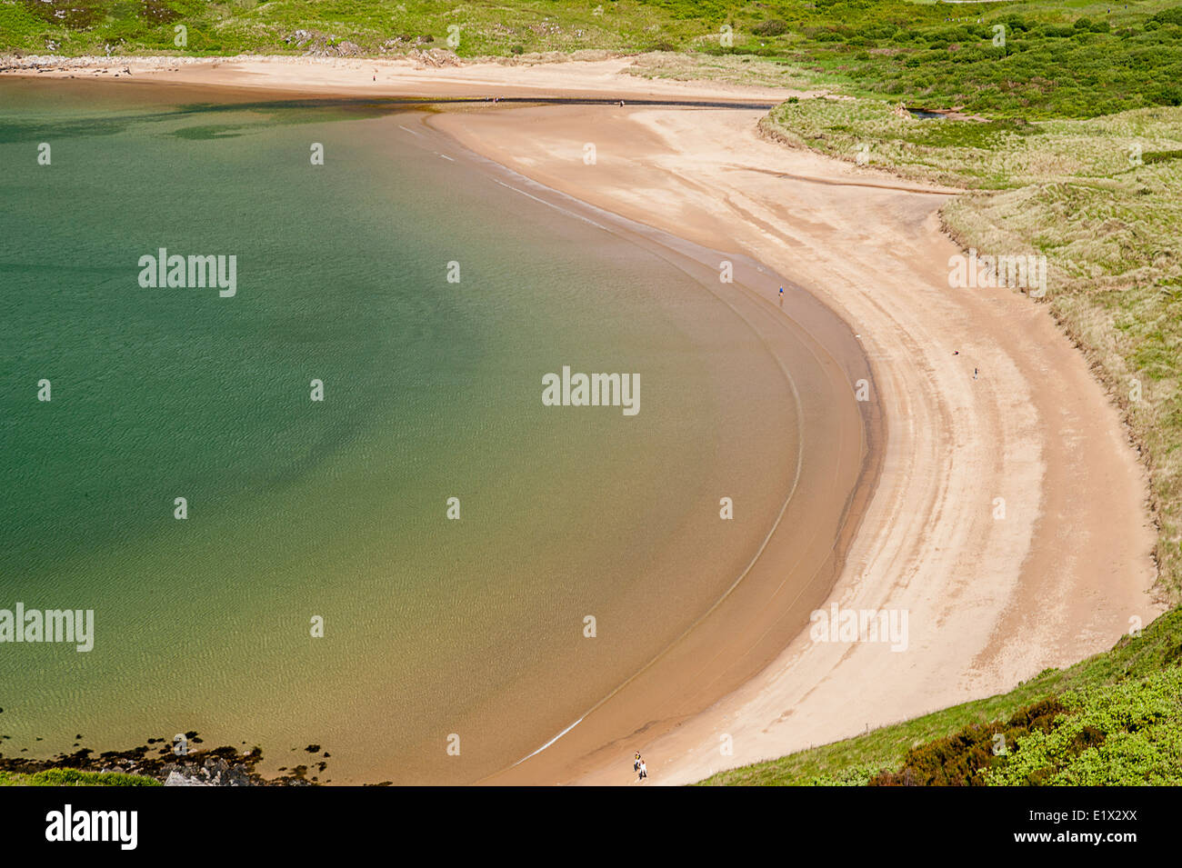Dunree Beach and the Atlantic Ocean, Dunree, Linsfort, Buncrana, County ...