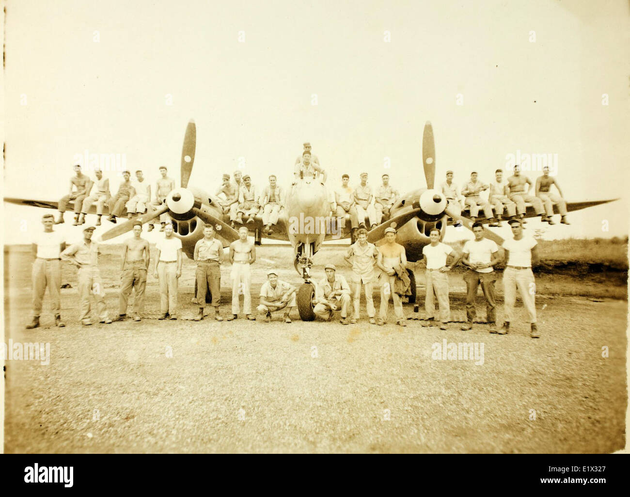 This photo features the 7th Air Force's 36th Fighter Group, which flew ...