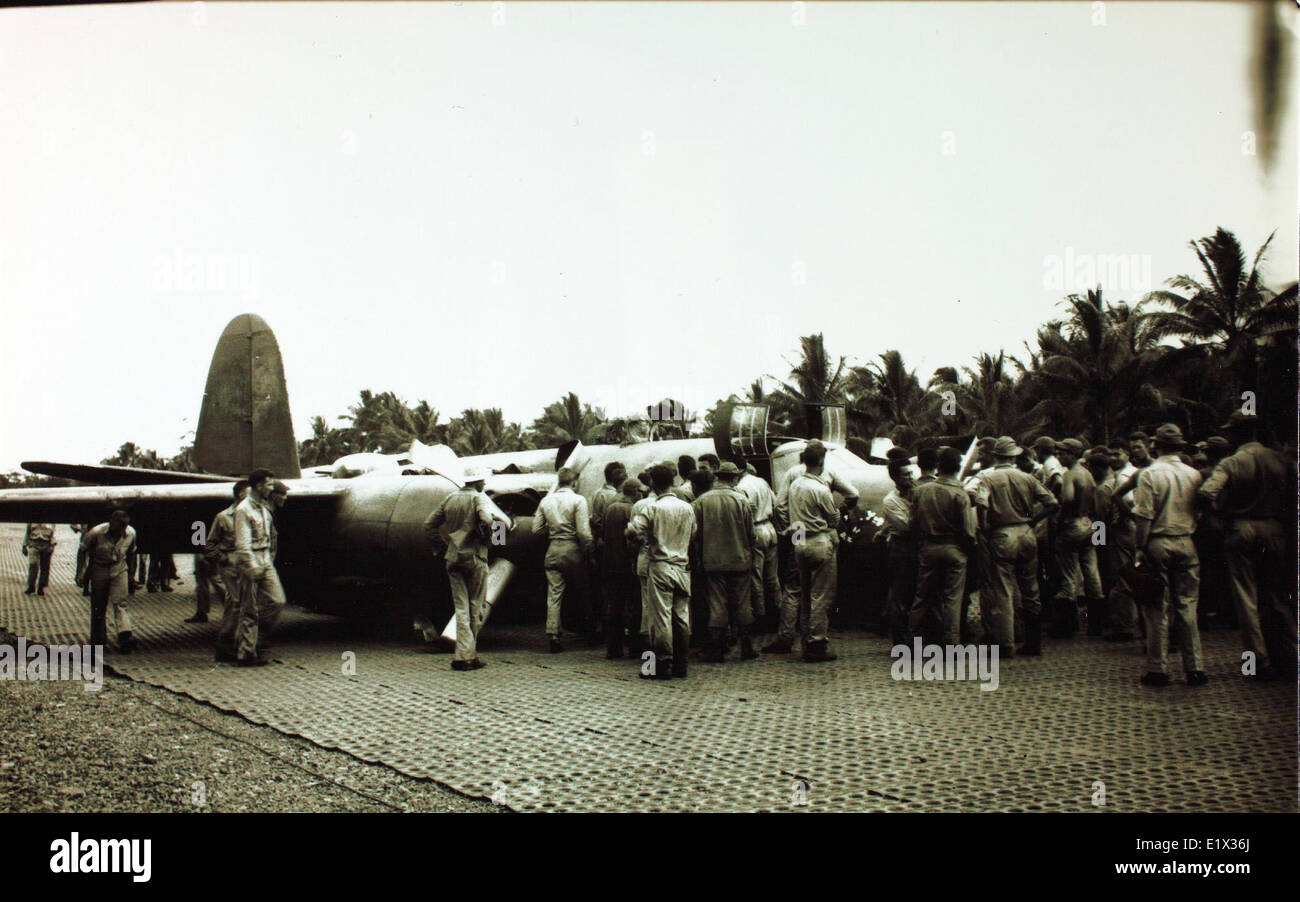 B-26 Probably serial 40-1363 of the 19th Bomb Squadron, 22nd BG Stock ...